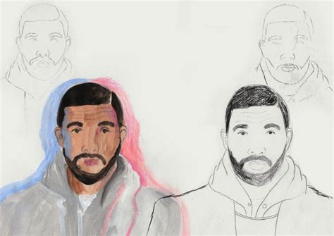 Drake Sketch At Paintingvalley Com Explore Collection Of Drake Sketch