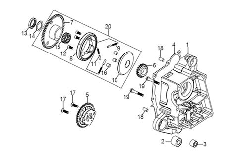 Crankshaft Housing Halve Right Sym Jet 50i 4t 25km H 2025 Easyparts