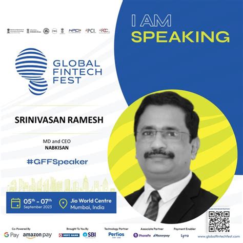 Nabkisan Finance Limited On Linkedin Exciting News 🎉 Our Md And Ceo Shri Srinivasan Ramesh Would