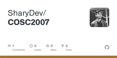 Github Sharydev Cosc