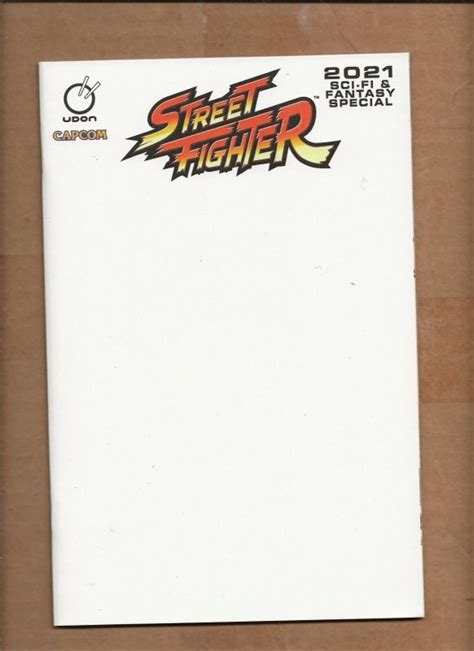 Street Fighter Sci Fi Fantasy Swimsuit Special 1 2021 Blank Sketch