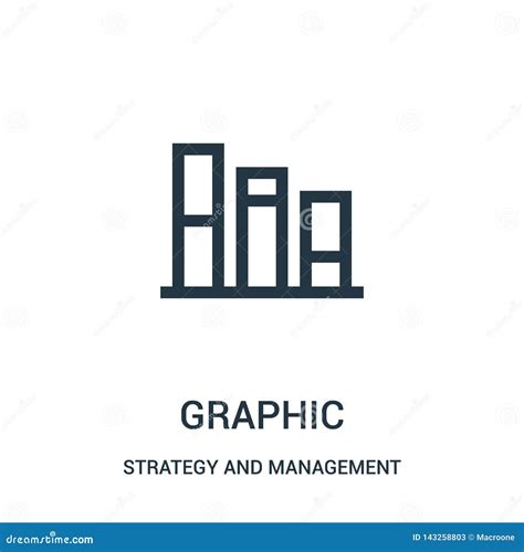 Graphic Icon Vector From Strategy And Management Collection Thin Line Graphic Outline Icon