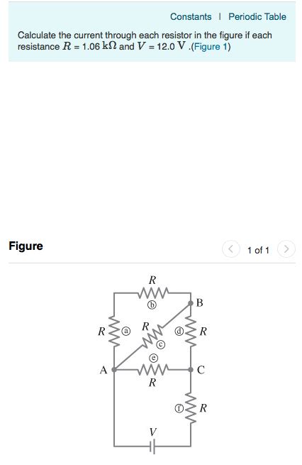 Solved Part A Calculate The Current Through Resistor A