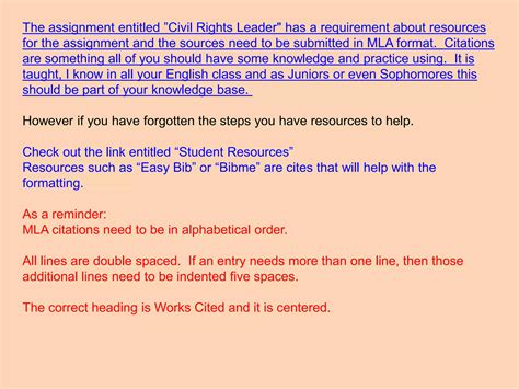Mla Citations PPT