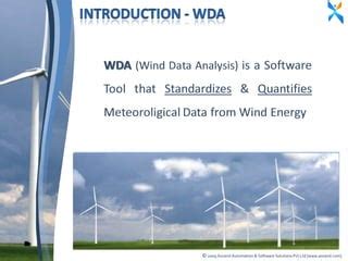 Wind Data Analysis PPT Computer Software And Applications Computing