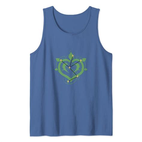 Genshin Impact Kaveh Constellation Dendro Symbol Tank Tops Sold By
