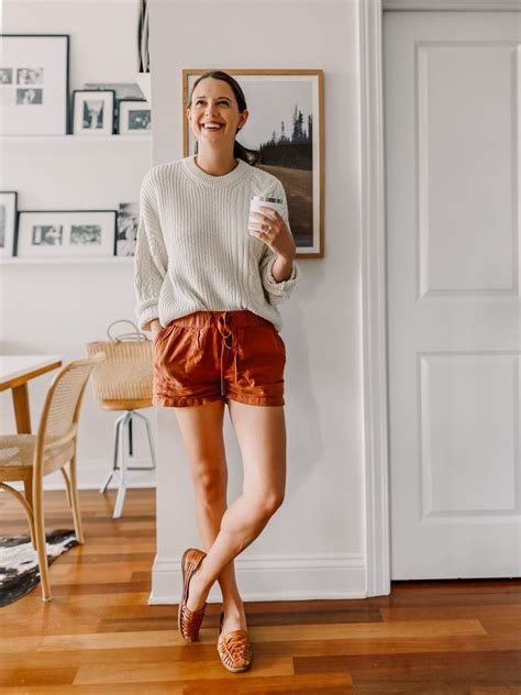 Best Linen Shorts Outfits For Summer To Fall Jess Keys
