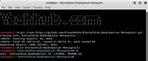 Exploitation Of EternalBlue DoublePulsar Windows 7 64bit With