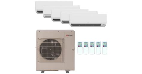 Mitsubishi Mxz 5c42na3 4 Msz Gs09 Msz Gs15 43000 Btu