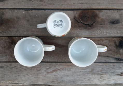 Butterfly Footed Coffee Mug Shafford Design By Ecstasy Co 3 Etsy