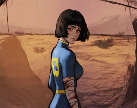 Vault Dweller Fallout And More Drawn By Vankraut Danbooru