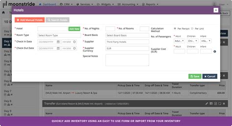 Tour Operator Itinerary Software Itinerary Builder For Travel Agents