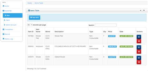 Record Management System Examples