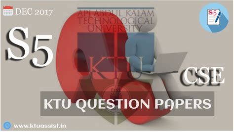 Ktu Assist Question Papers