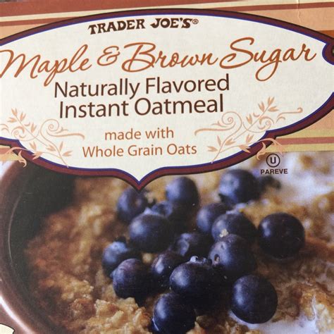 Trader Joes Maple And Brown Sugar Oatmeal Reviews Abillion