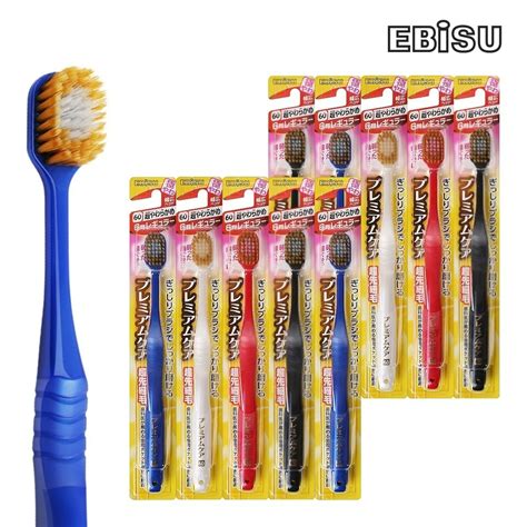 입점특가 10개 에비스 프리미엄 케어 칫솔6모 보통 10개 세트 랜덥발송 상품 상세 크로켓