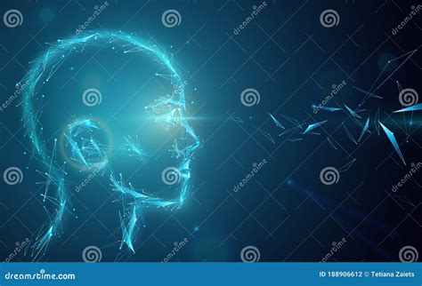 Abstract Artificial Intelligence Word Text Icon With Network Global Connection Innovations