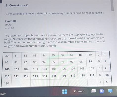 Solved There Are 27 Numbers With No Repeating Digits And 14