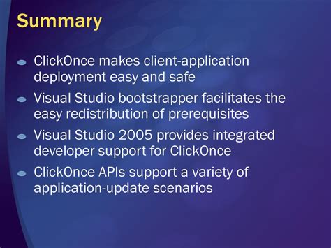 Deploying Applications With Clickonce Ppt Download