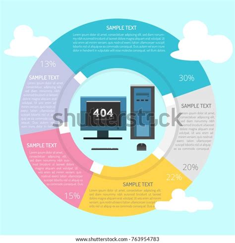 Server Error Infographic Diagram Stock Vector Royalty Free Shutterstock