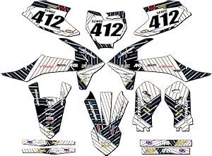 Amazon 2020 2024 SX E5 Race Series White Senge Graphics Complete