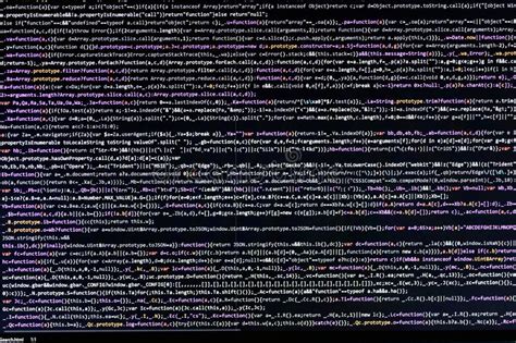 Computer Wed Page Code Stock Photo Image Of Numbers