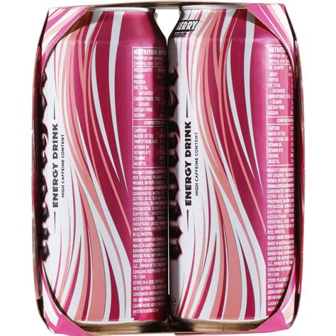 Mother Razzle Berry Raspberry Flavoured Energy Drink 500ml X4 Pack
