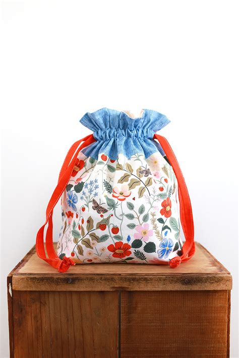 In Color Order Sew Along Lined Drawstring Bag Video Tutorial