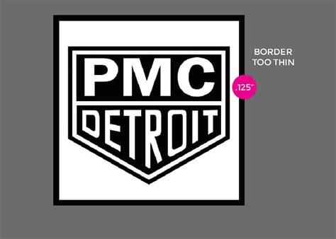 What S Your Border Thickness Requirements Sticker Genius