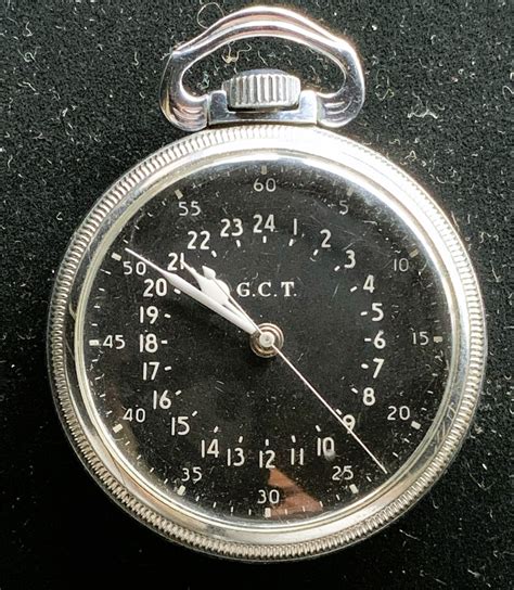 Hamilton Pocket Watch Serial 4c97828 4992 B Military Issue Est