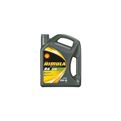 SHELL RIMULA R6 LM 10W-40 4L - VS AUTODIELY
