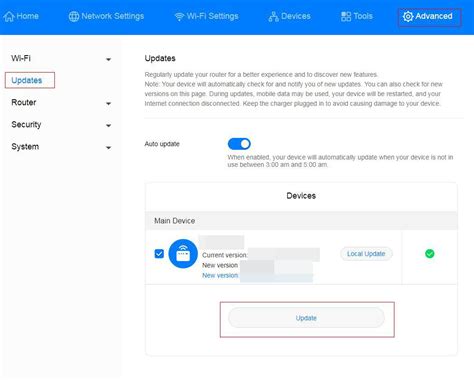 Are Online Updates Supported How Do I Perform An Online Update Huawei Support South Africa
