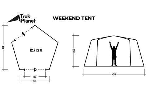 Шатер Trek Planet Weekend Tent - купить в интернет-магазине Адвентурика