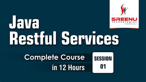 Java Restful Services Complete Course Session 1 By Mr Sreenivas