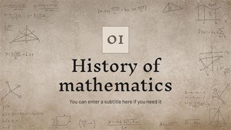 History Of Mathematics Bachelor Of Arts In Mathematics