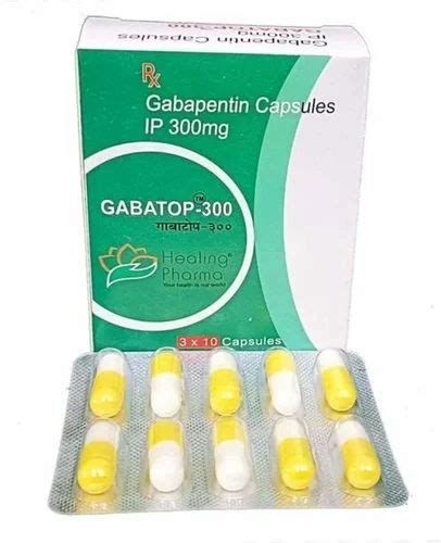300mg Gabatop Gabapentin Capsules At ₹ 100 Strip Gabapentin Capsule