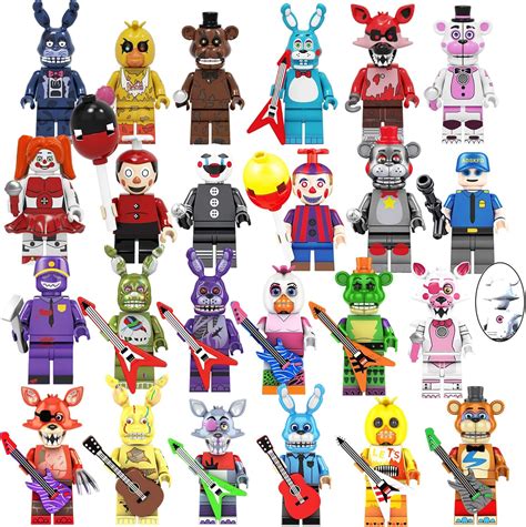 Xoerotk Fnaf Action Figure 24pcs 5 Nights Freddy Toys Fnaf T Set