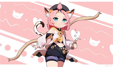 Fanart Diona Genshin Impact By Coffeecaaaat On Deviantart