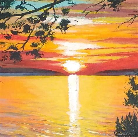 Как нарисовать рассвет карандашом 44 фото