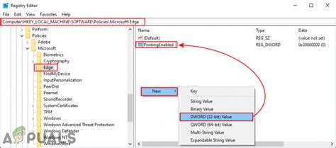 How To Disable Printing In Microsoft Edge On Windows 10