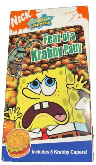 Nickelodeon Spongebob Squarepants Fear Of A Krabby Patty With 5