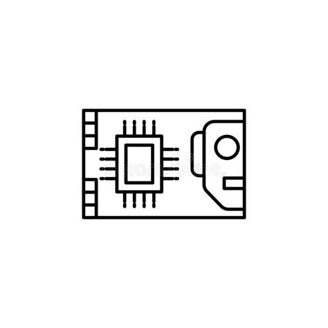 Engineering Pcb Icon Element Of Robotics Engineering For Mobile Concept And Web Apps Icon