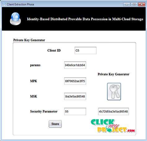 Identity Based Distributed Provable Data Possession In Multi Cloud Storage Clickmyproject