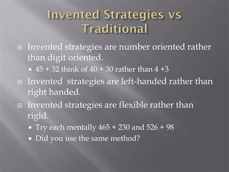 ppt strategies for whole number computation powerpoint presentation