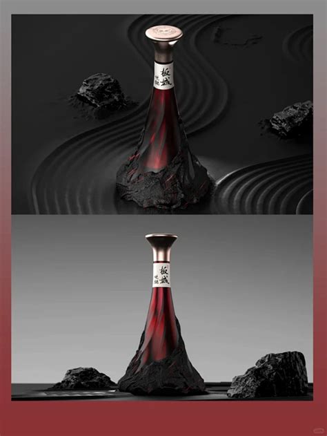 真的有被这款设计惊艳到丨原创酒包装设计 小红书