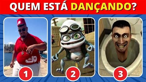 Adivinhe Quem Está DanÇando Wandinha Grimace Melody Skibidi Dop