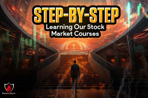 Step By Step Learning Our Stock Market Course Booming Bulls Academy