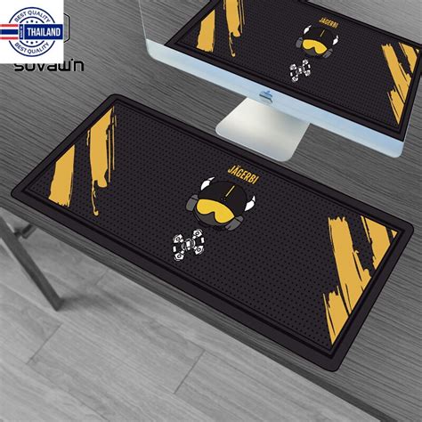 Mousepad Gaming Rainbow Six Siege 80x30cm Rubber Super Large Pc