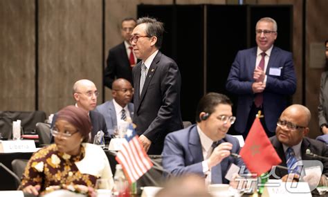 2024 한·아프리카 외교장관회의 참석하는 조태열 장관 뉴스1