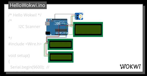 HelloWokwi Ino Wokwi ESP STM Arduino Simulator